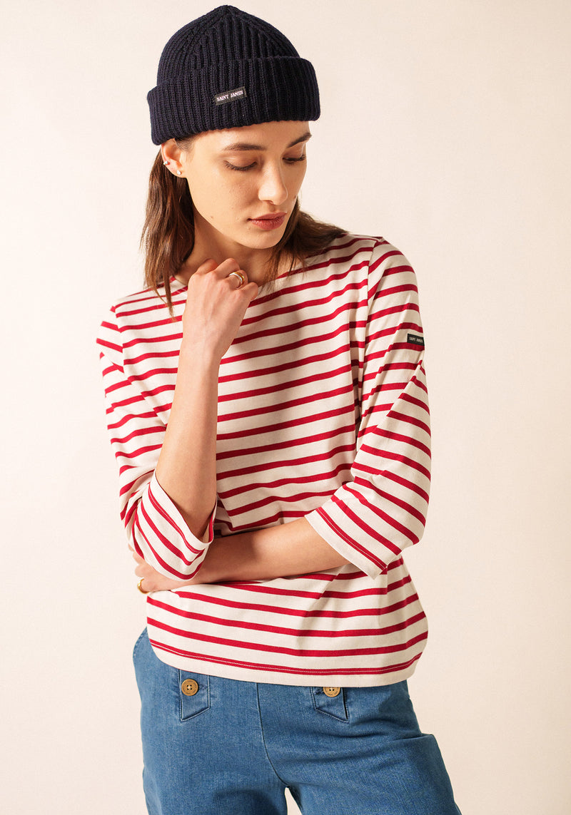 Breton Striped Top - ¾ Sleeve - Saint James • Saint James USA