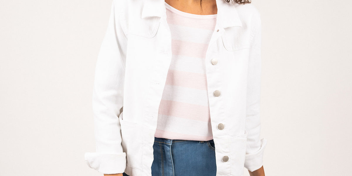 STE TEA - Jacket in Cotton Canvas for Women | Saint James® Official ...
